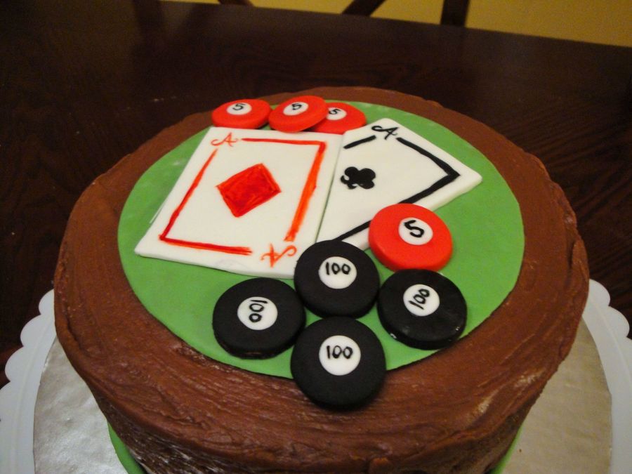 Poker Table - CakeCentral.com