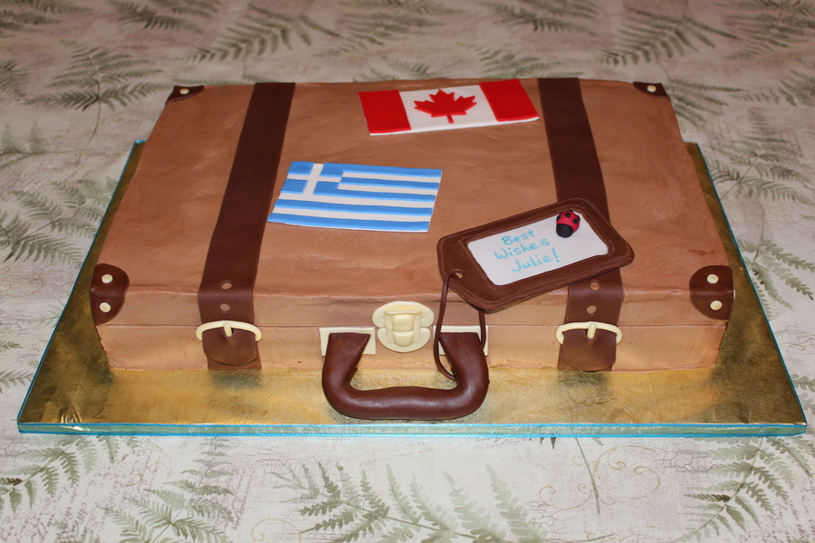 Suitcase Cake - CakeCentral.com