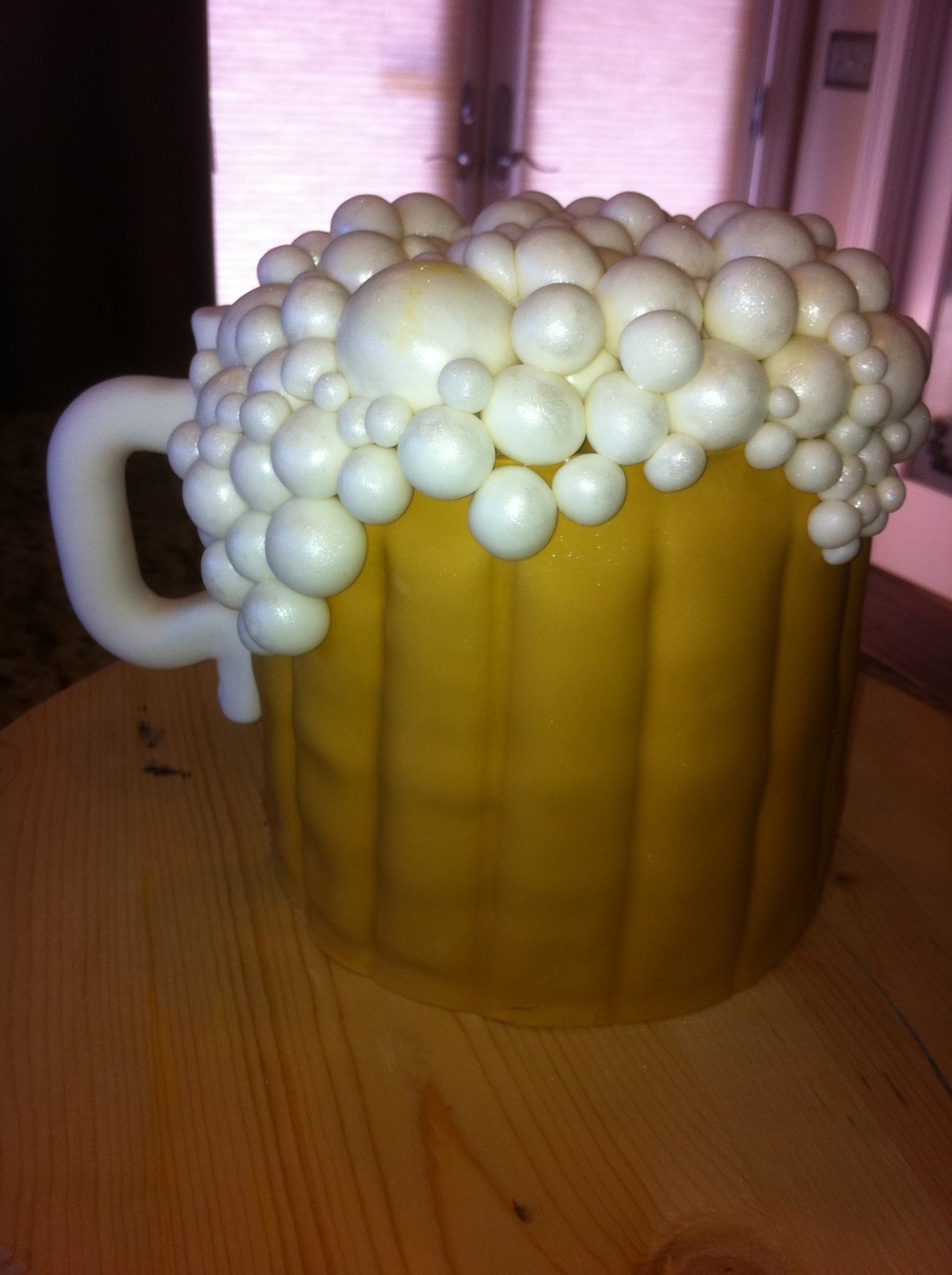 Michael-Ob Beer Mug/ 21St Birthday - CakeCentral.com