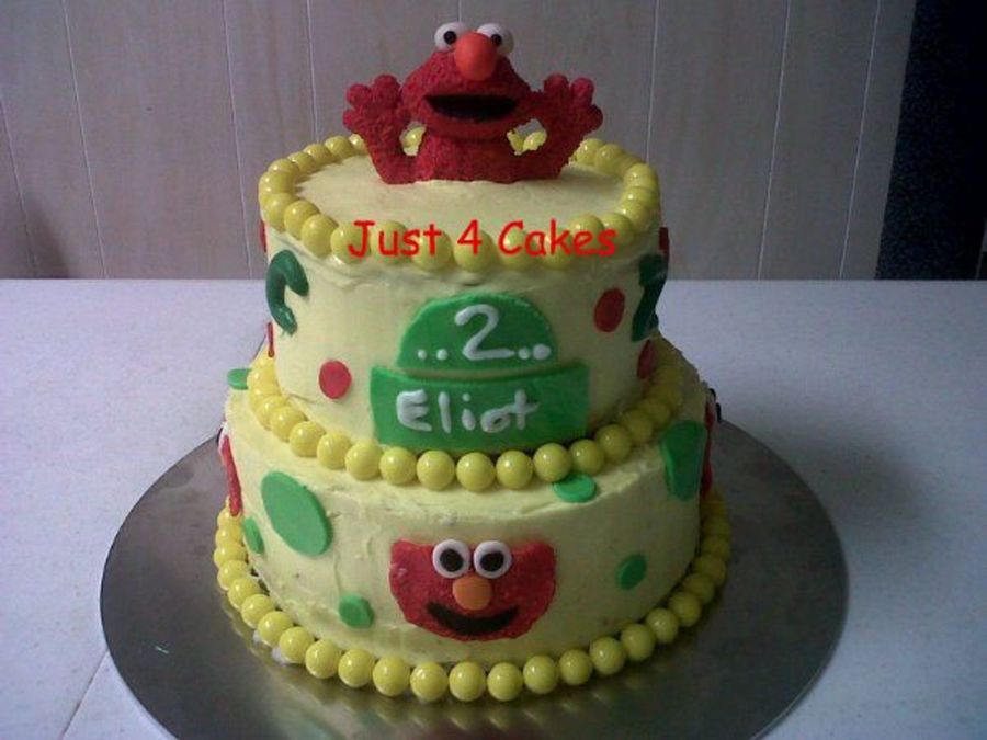 Elmo Birthday Cake - CakeCentral.com