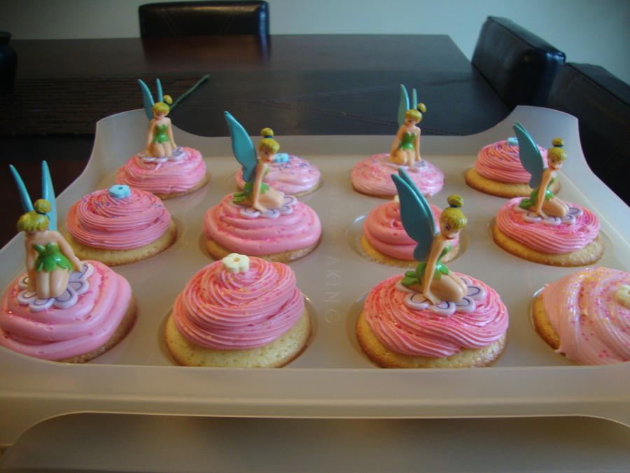 Tinkerbell Cupcakes - CakeCentral.com