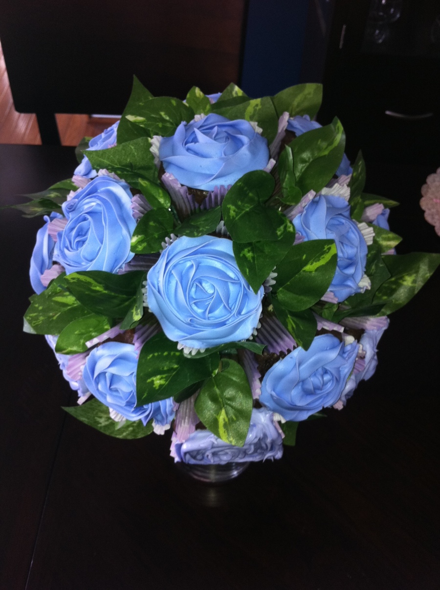 Rose Cupcake Bouquet - CakeCentral.com
