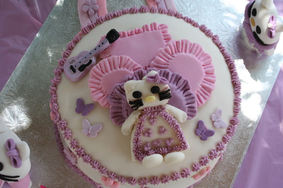 Kitty Cat Cake - CakeCentral.com