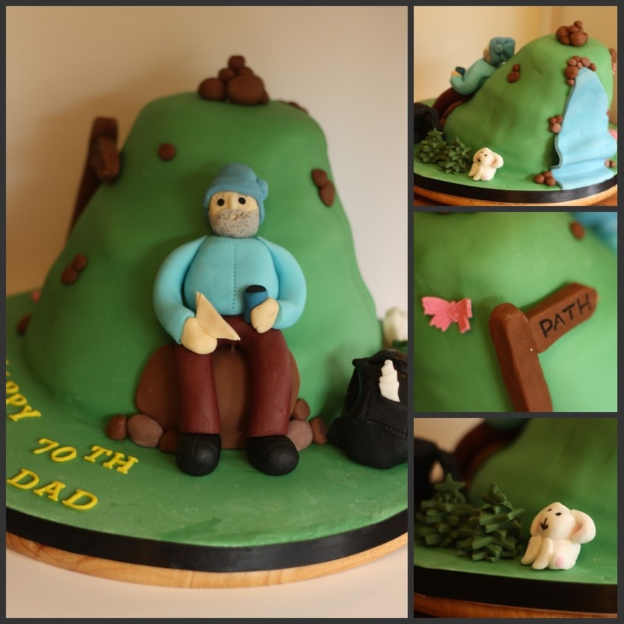 Hillwalking Cake - CakeCentral.com