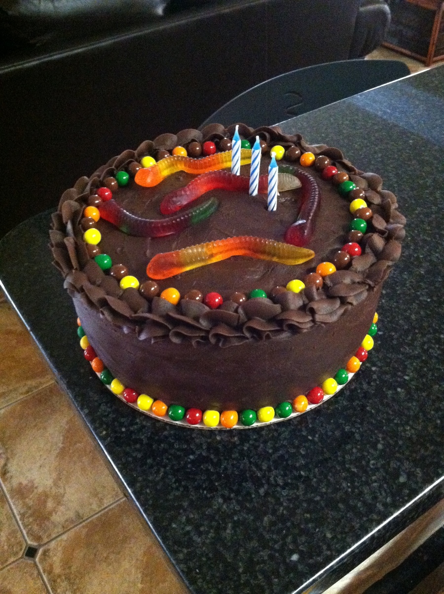 Cake Is Designed By A 3 Year Old Baked By Me Just As He Asked For - CakeCentral.com