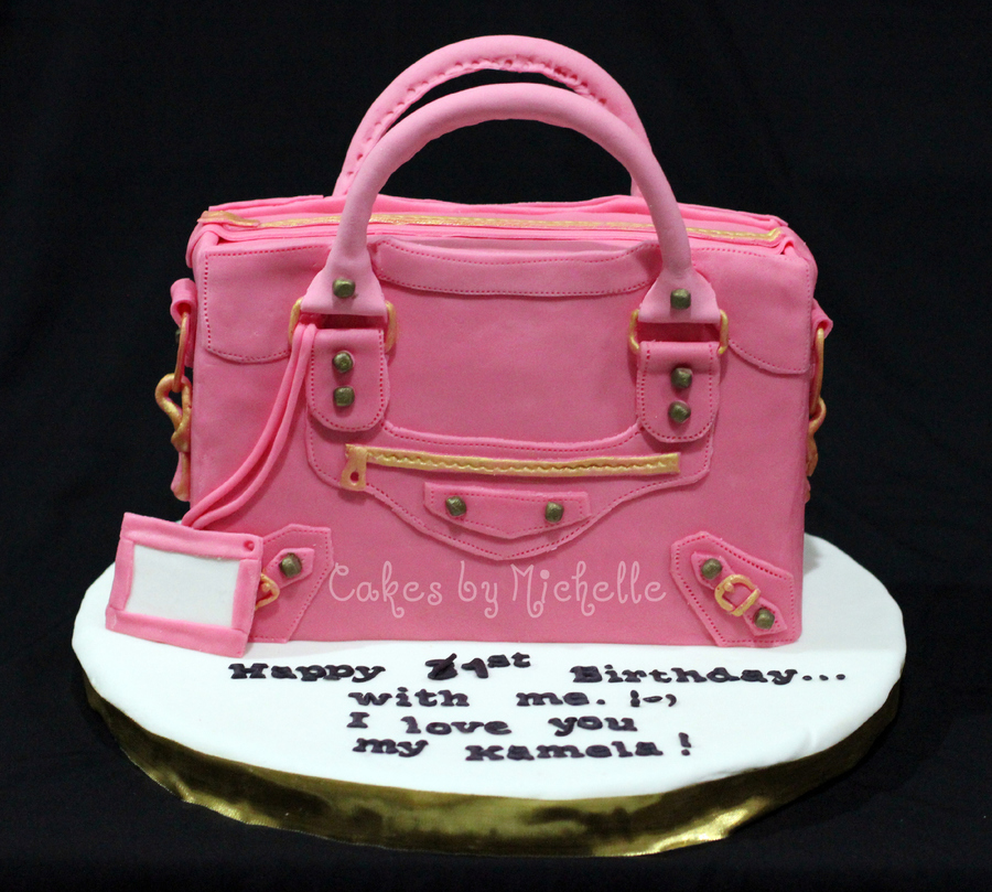 Pink Purse - CakeCentral.com