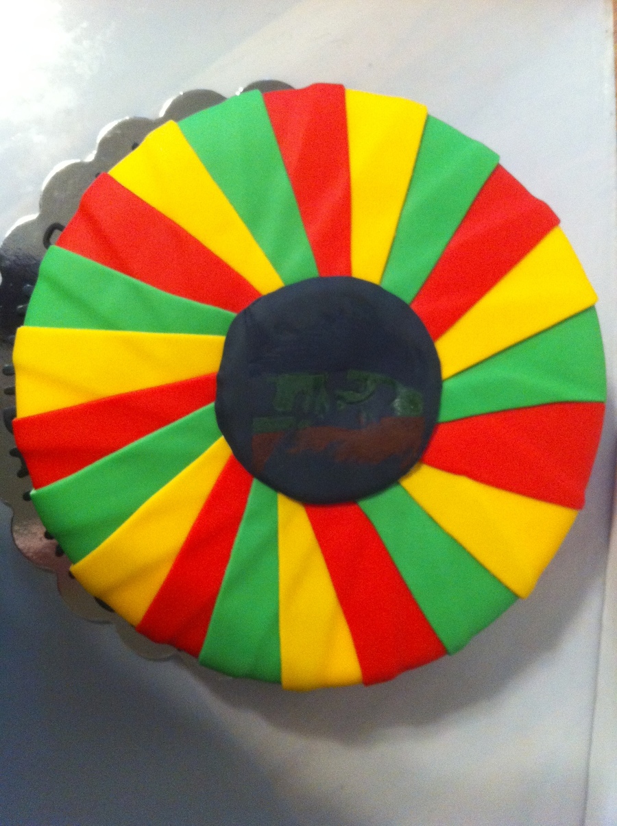 Rasta Cake - CakeCentral.com