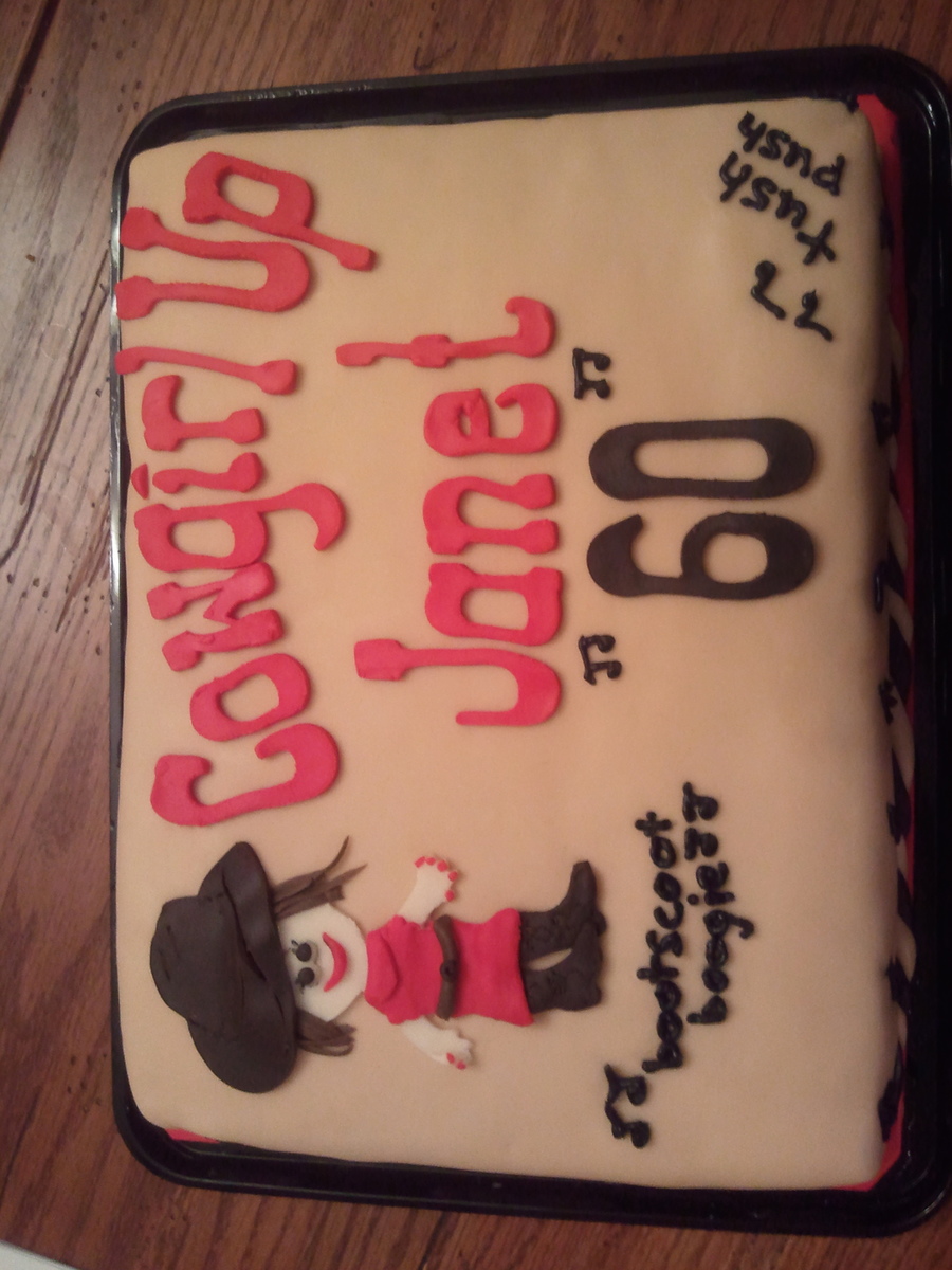 Country Line Dancers Cake - CakeCentral.com