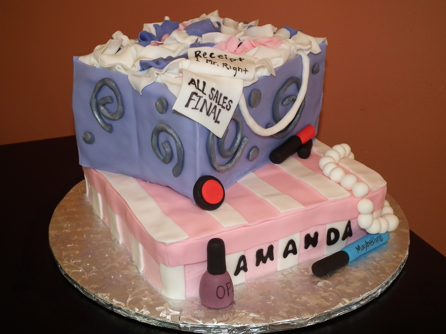 Shopping Cake - CakeCentral.com