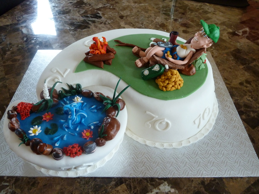 Dad s 70Th Birthday Cake CakeCentral