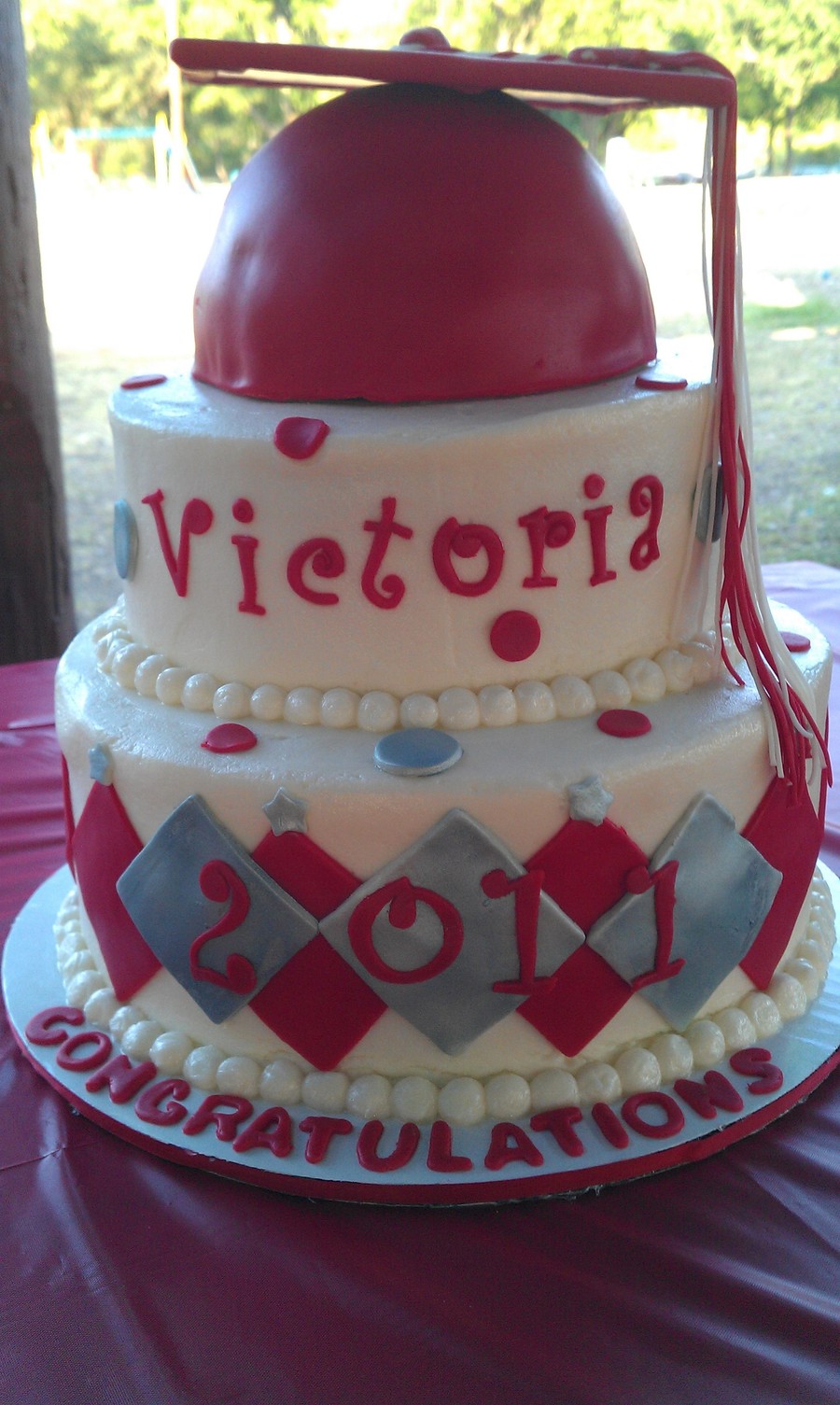 Girls Graduation - CakeCentral.com