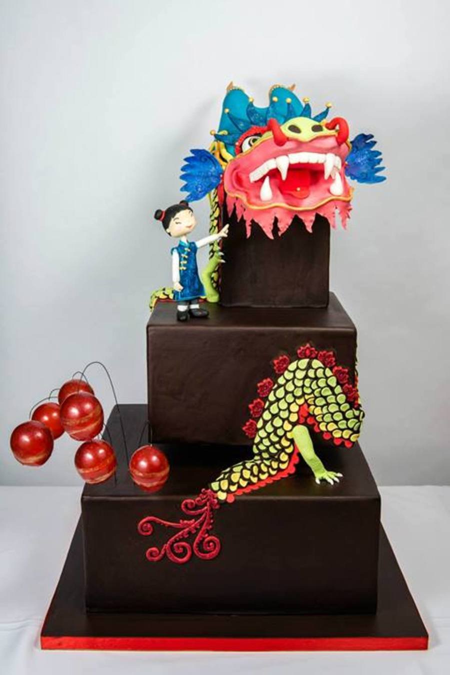 Chinese Dancing Dragon - CakeCentral.com