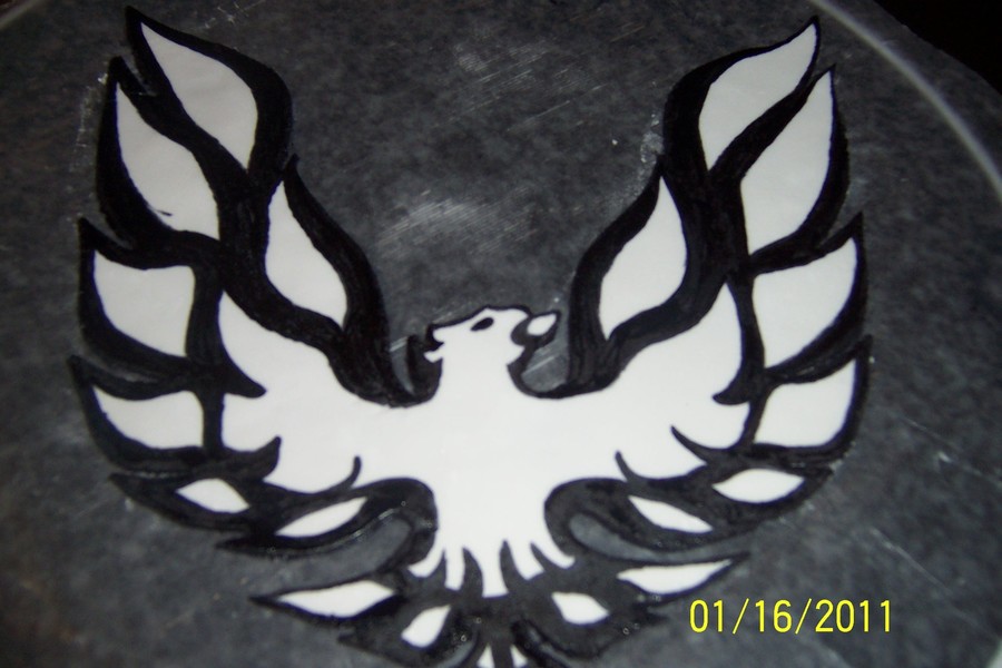Trans Am Emblem Cake - CakeCentral.com