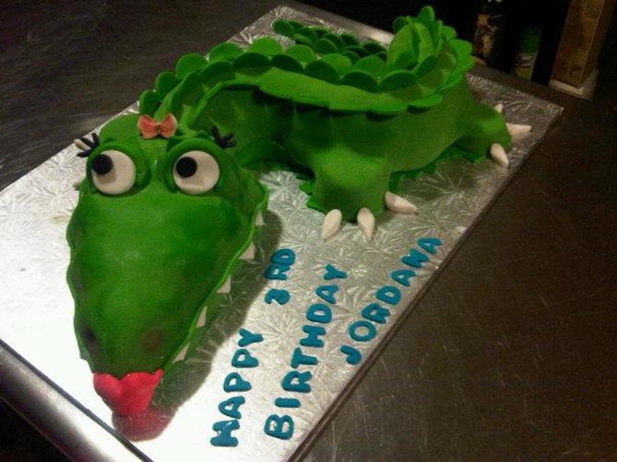 Crocodile Cake - CakeCentral.com