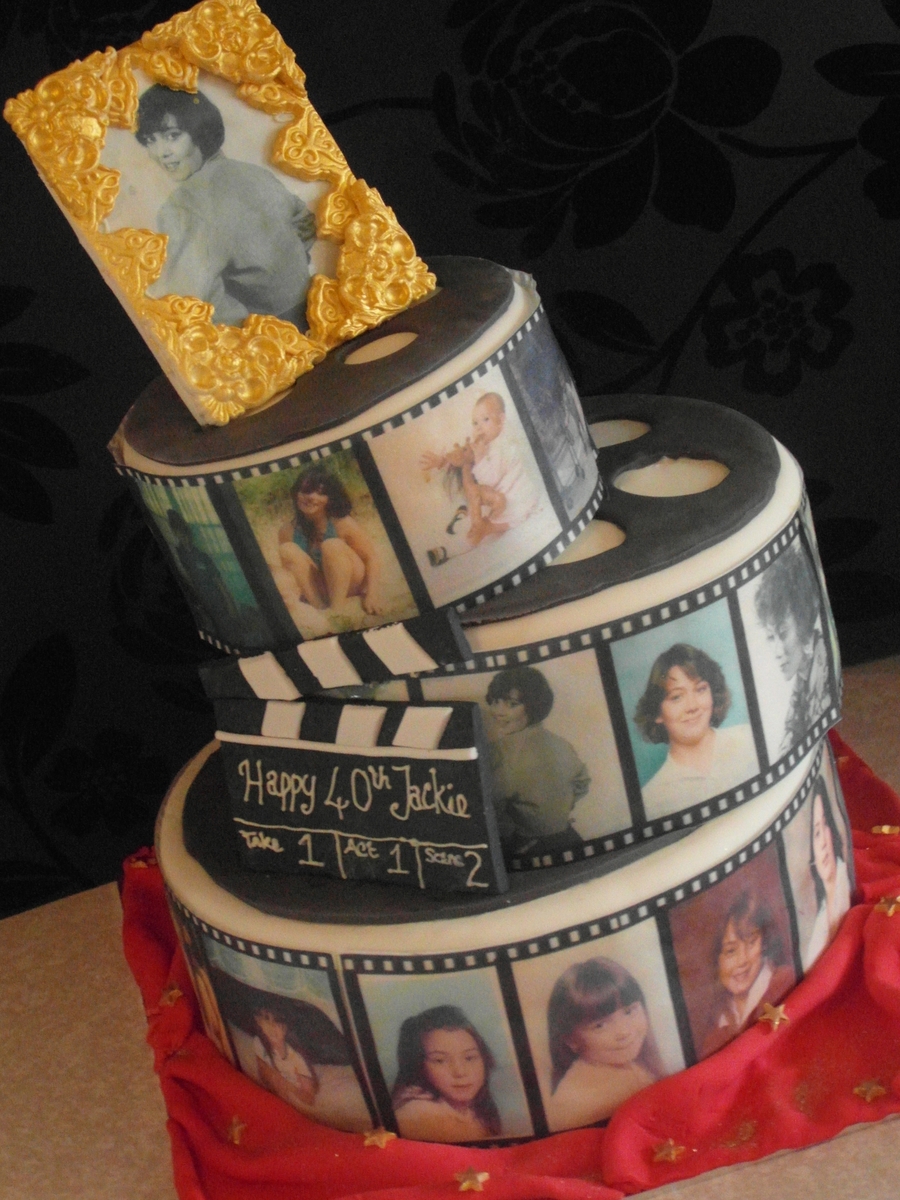 Movie Reel Cake CakeCentral