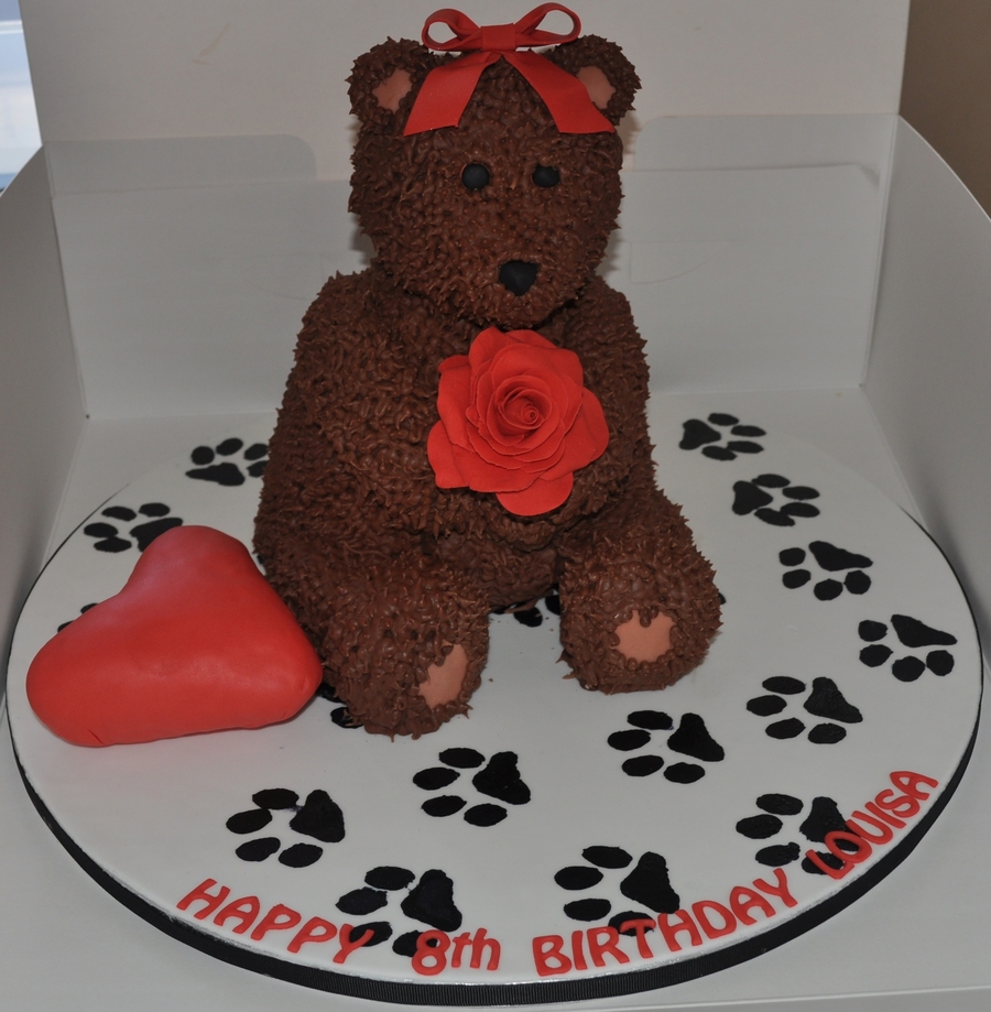Teddy Bear Cake - CakeCentral.com
