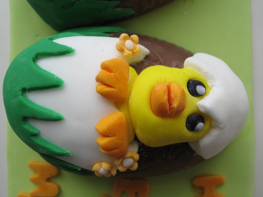 Broken Egg - CakeCentral.com