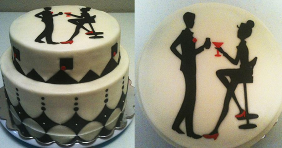 Retro Cake - CakeCentral.com