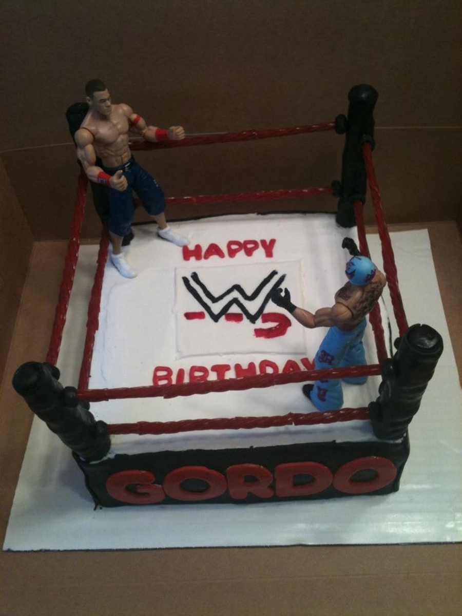 Wwf Cake - CakeCentral.com