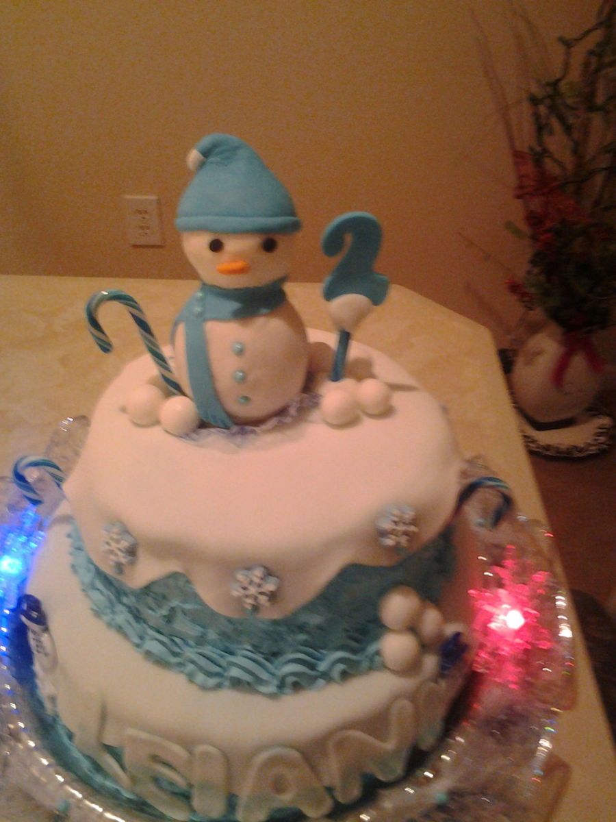 Winter Cake - CakeCentral.com
