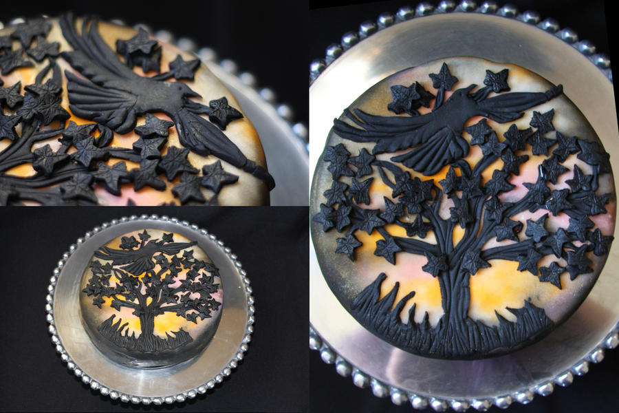 Crow Cake - CakeCentral.com