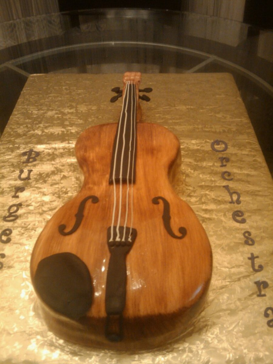 Violin Cake - CakeCentral.com