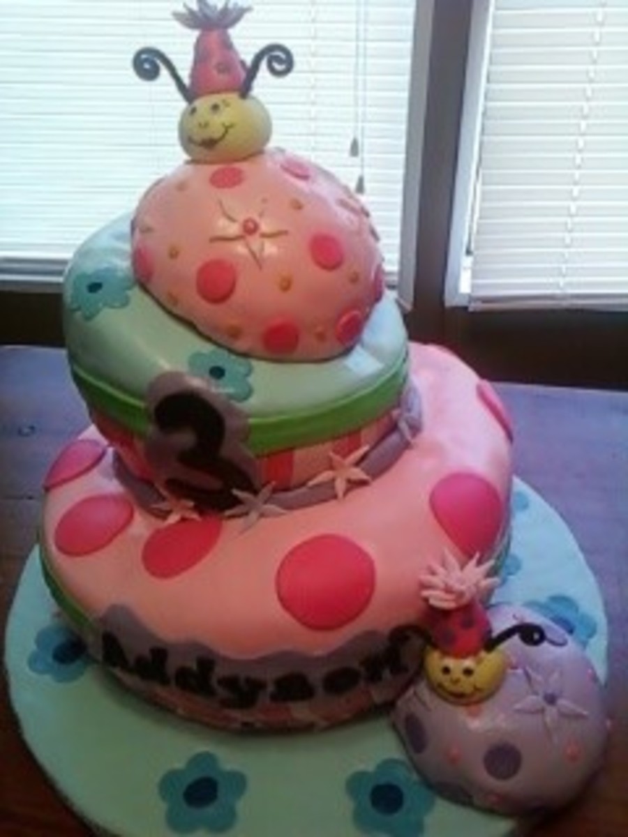 Lady Bug Cake - CakeCentral.com