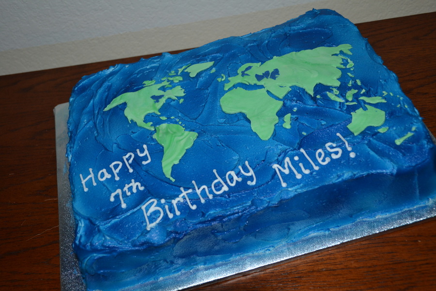 World Map - CakeCentral.com