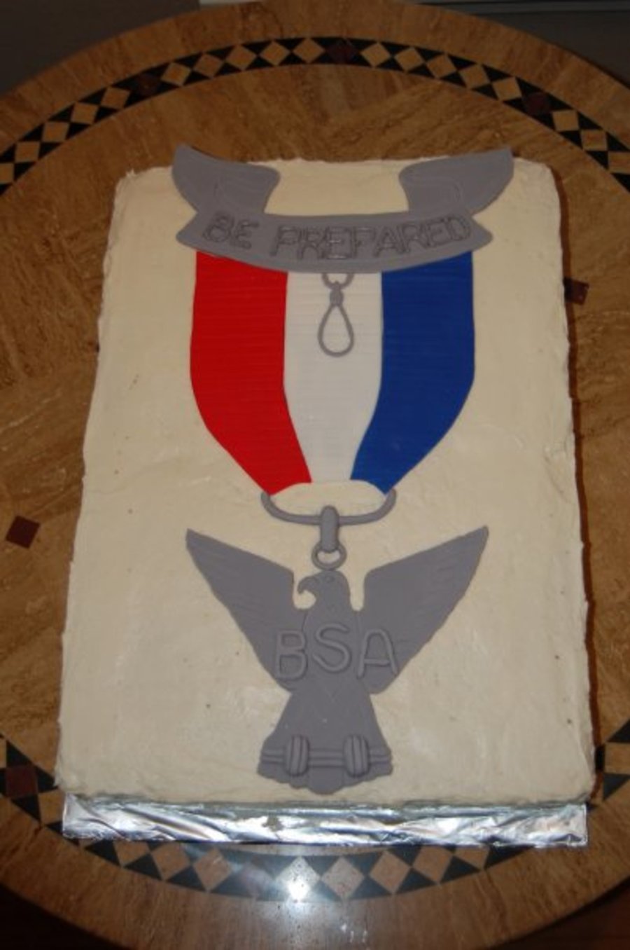 Eagle Scout Cake - CakeCentral.com