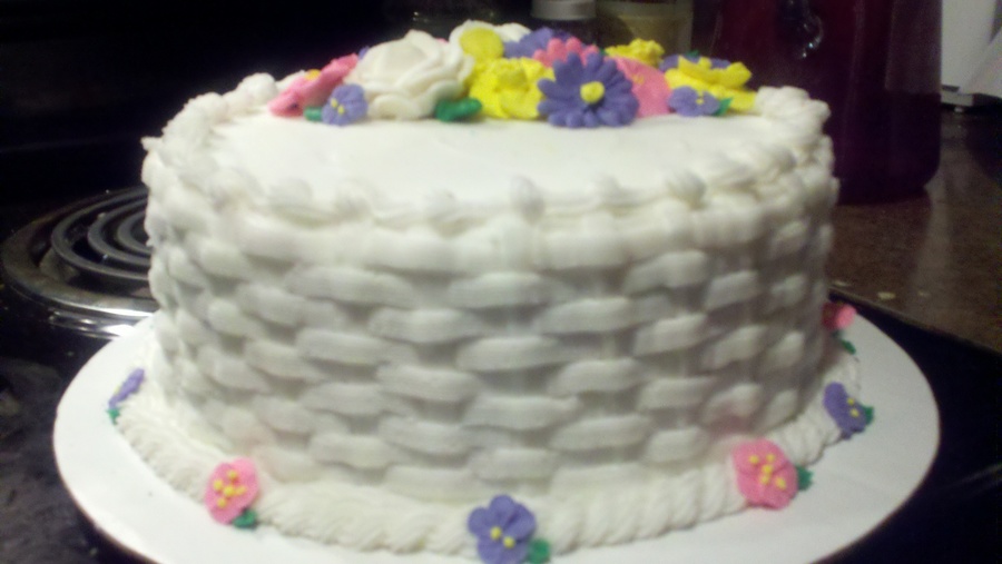 Basket Weave - CakeCentral.com