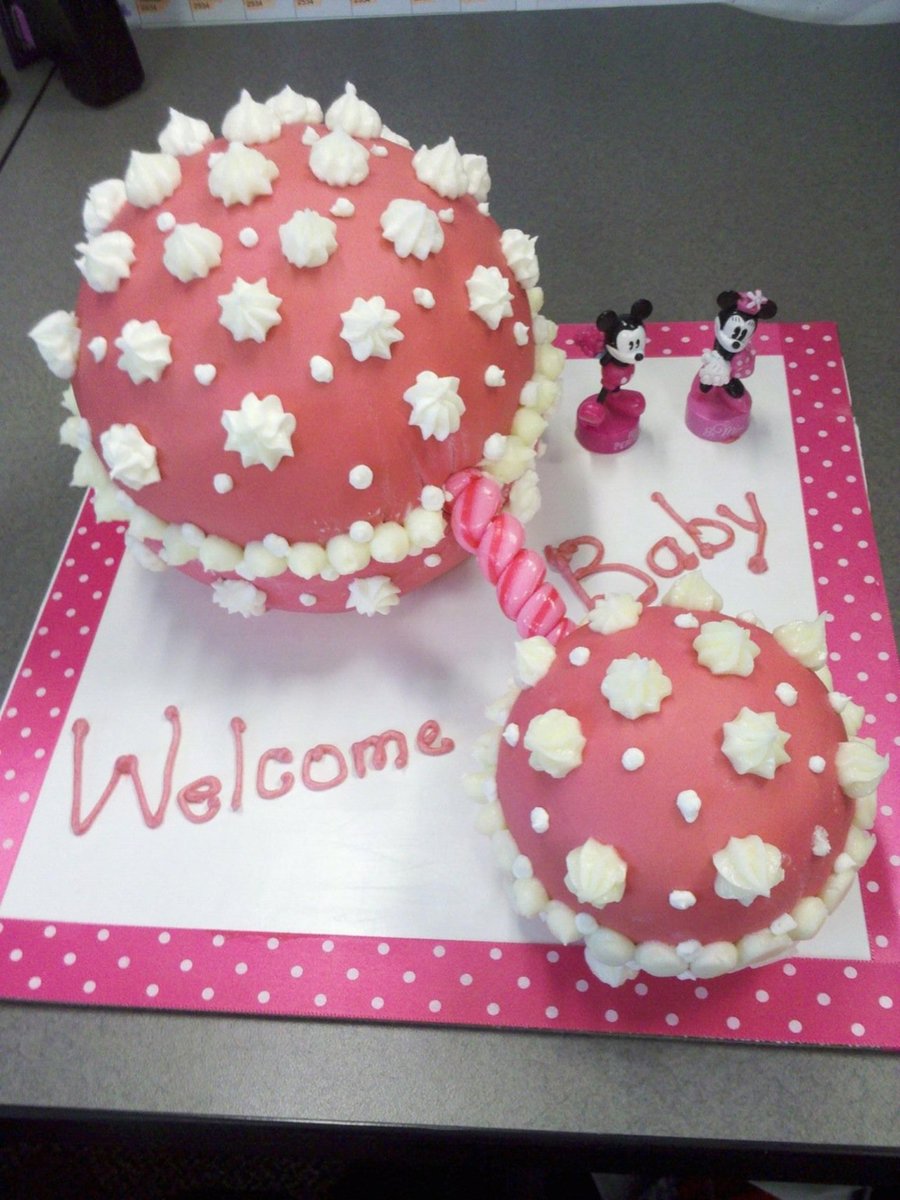 Minnie & Mickey Baby Rattle - CakeCentral.com
