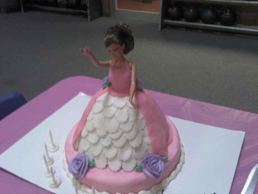 Jocelyn's Barbie Cake - CakeCentral.com