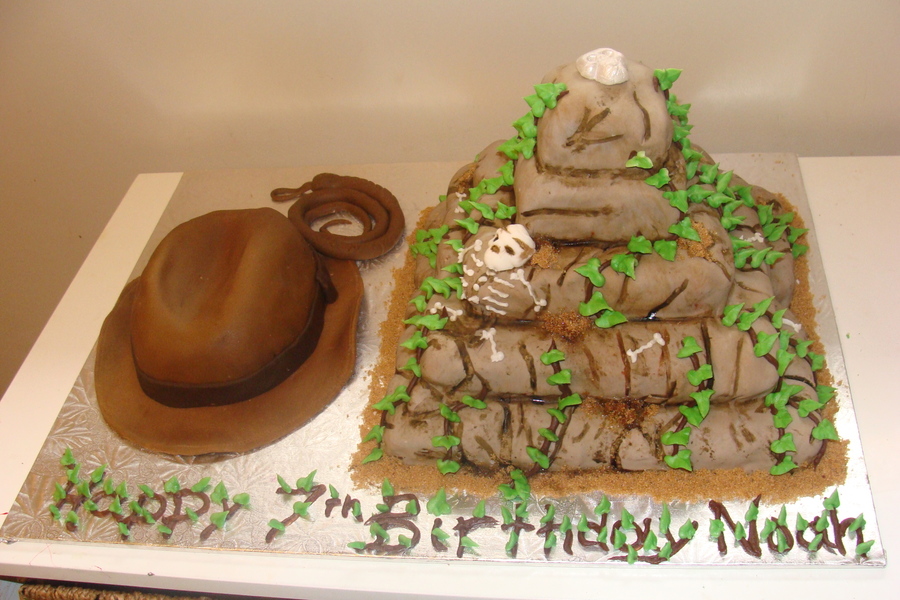 Indiana Jones Themed Cake - CakeCentral.com