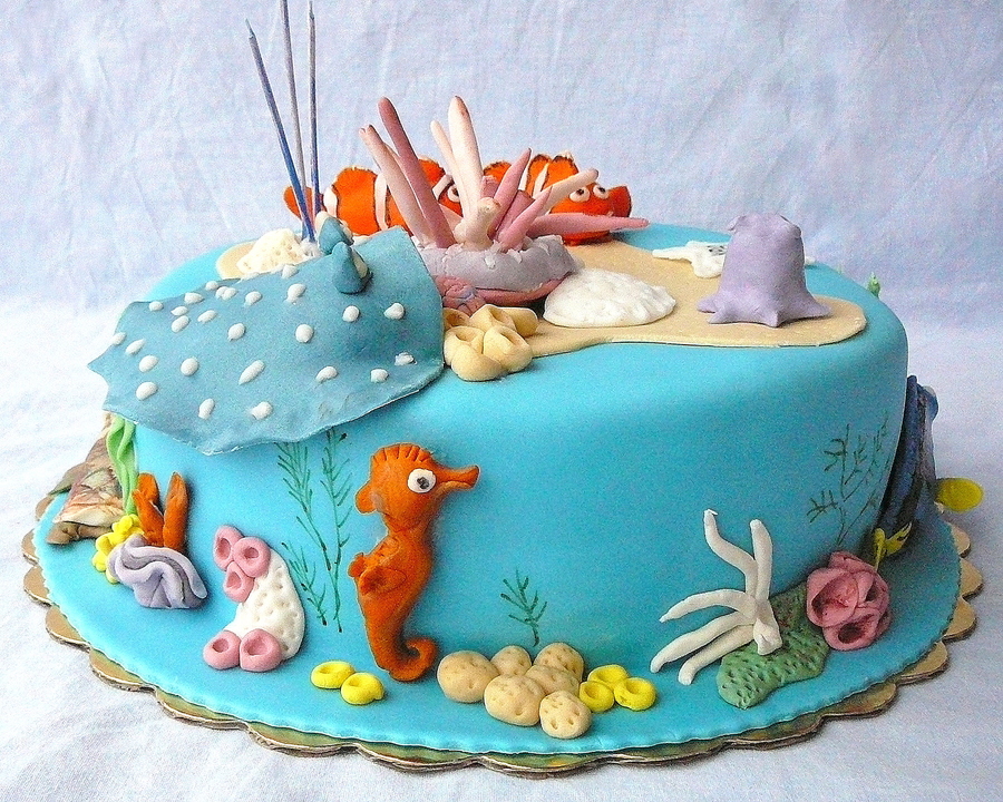 Finding Nemo Cake - CakeCentral.com
