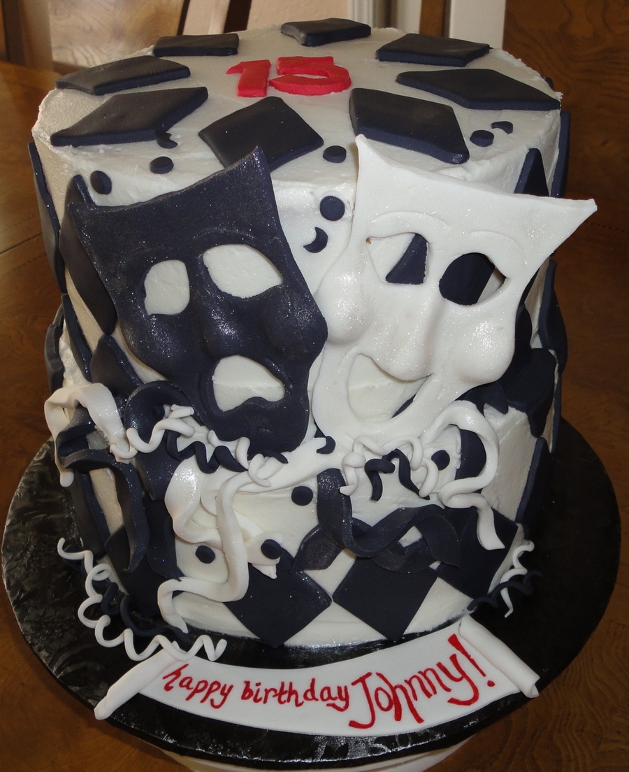 Drama Cake - CakeCentral.com