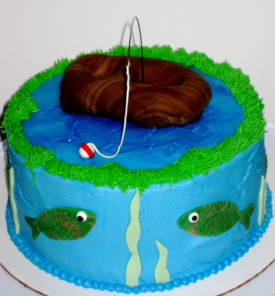 Fishing Cake - CakeCentral.com