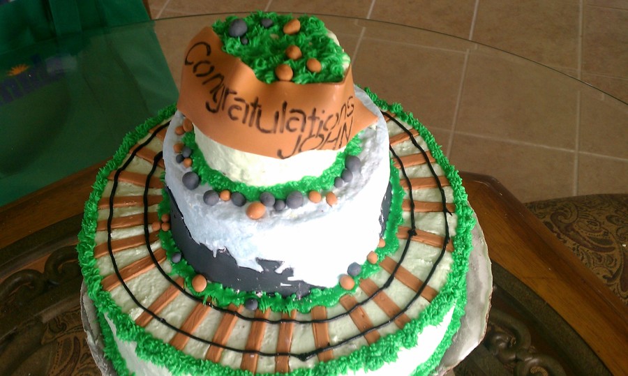 Rail Road Engineer Retirement - CakeCentral.com