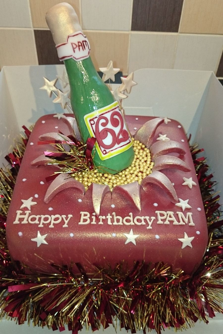 Bubbly Explosion Birthday Cake - CakeCentral.com