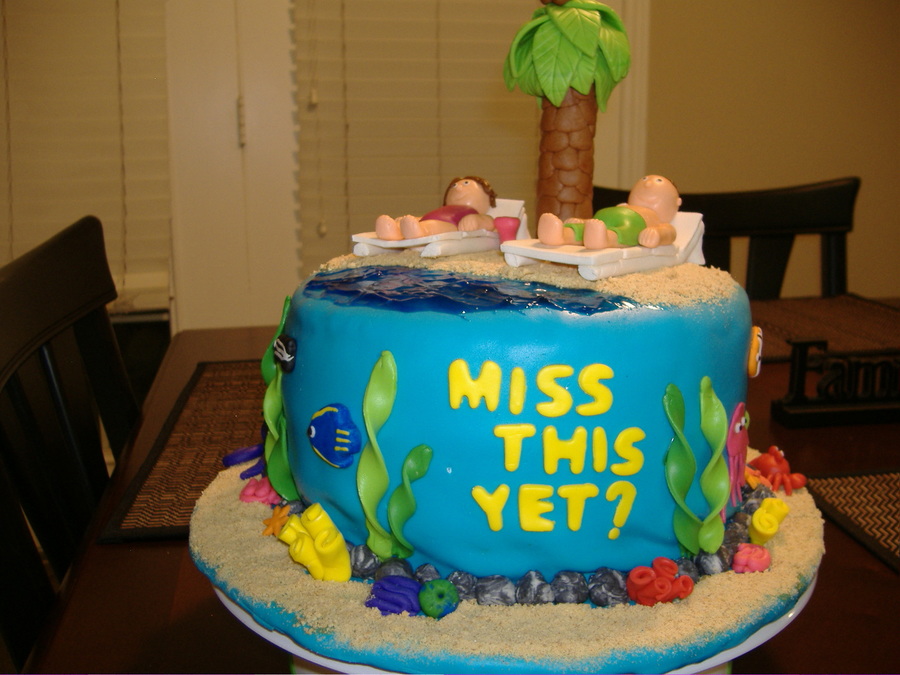 Beach Vacation - CakeCentral.com