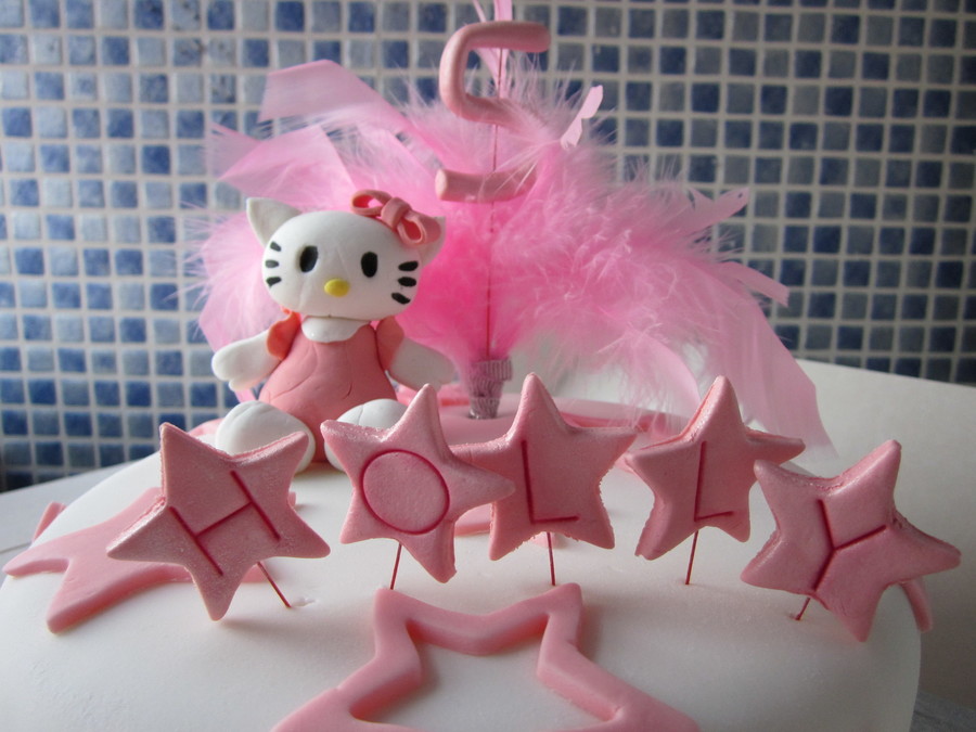 Hello Kitty Number 1 :) - CakeCentral.com