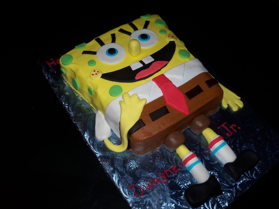 Spongebob Square Pants Cake - CakeCentral.com