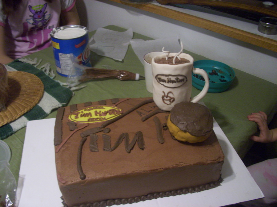 Tim Horton's Cake - CakeCentral.com
