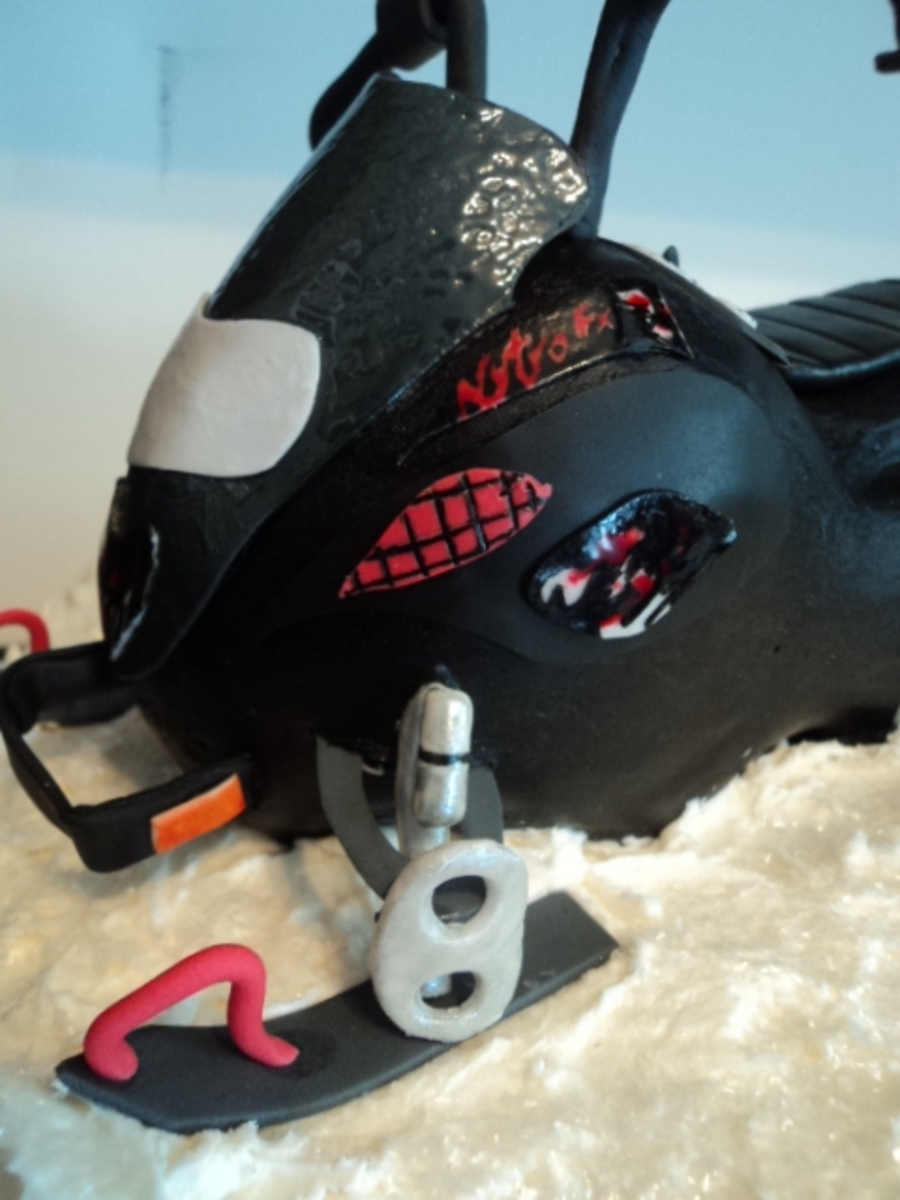 Snowmobile Cake - CakeCentral.com