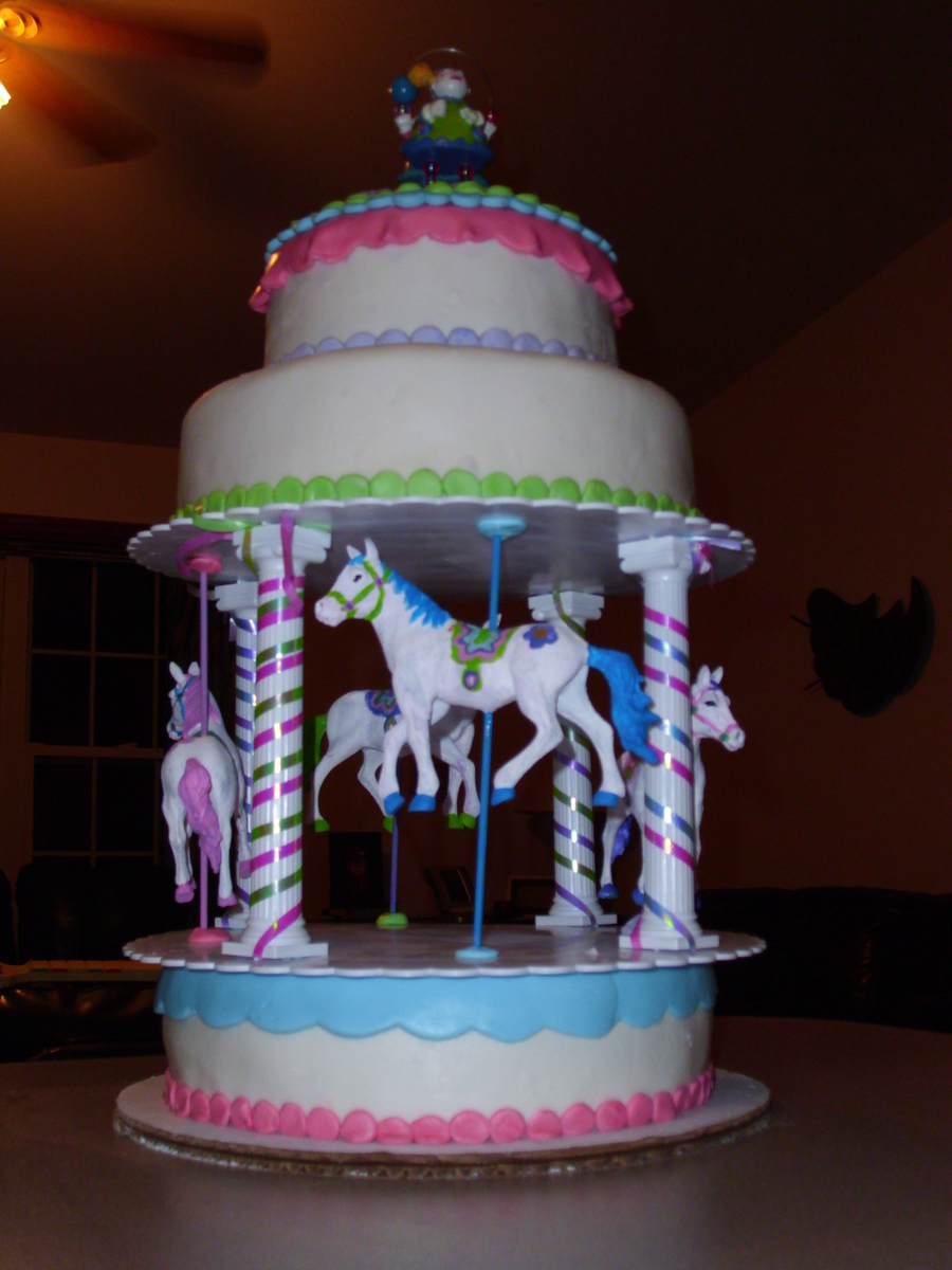 Carousel Cake - CakeCentral.com