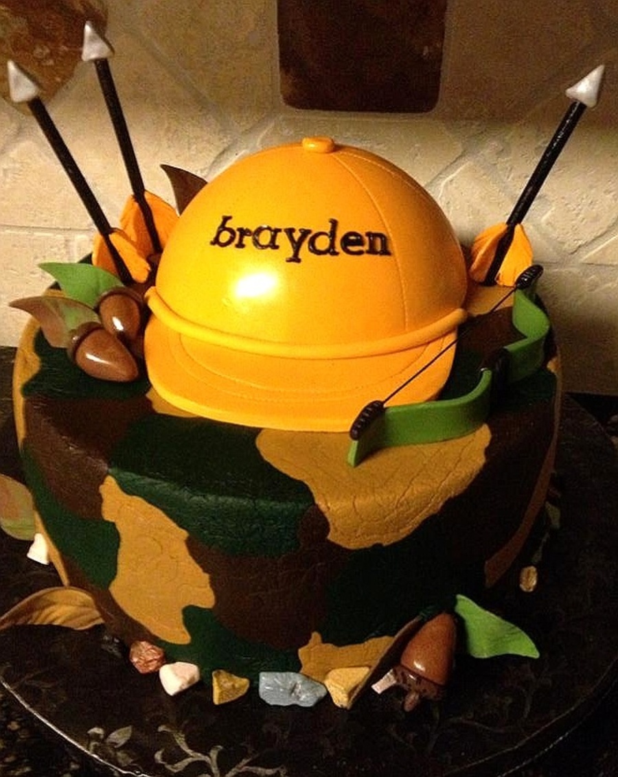 Camo Cake - CakeCentral.com
