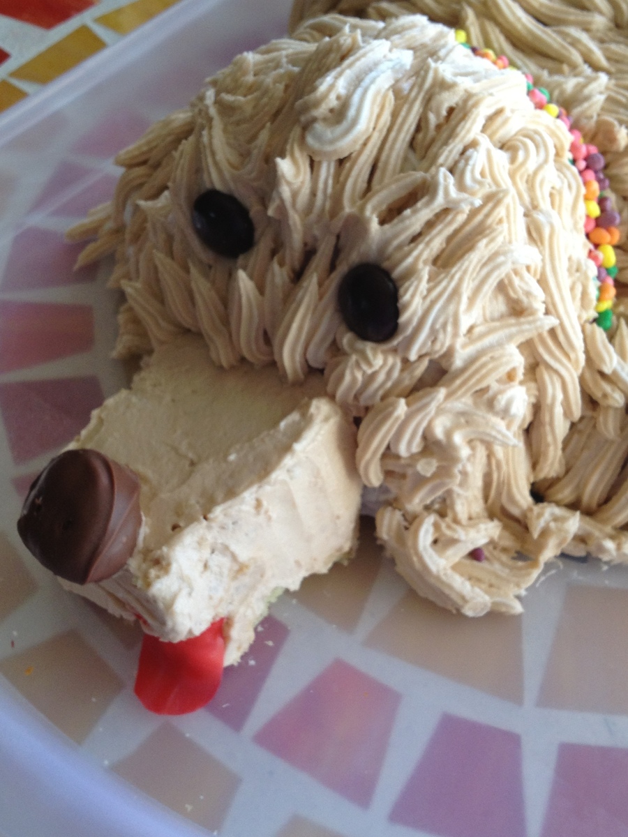 Doggy Cake - CakeCentral.com