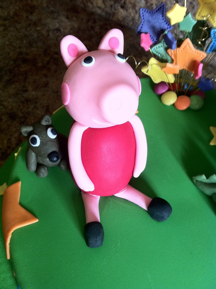 Peppa Pig Birthday Cake - CakeCentral.com Peppa Pig Birthday Cake - CakeCentral.com