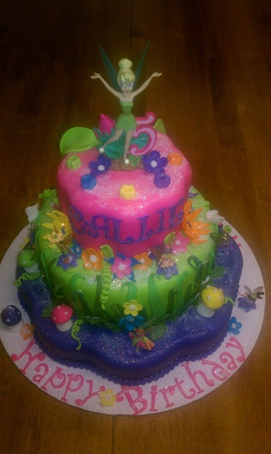 Tinker Bell Cake - CakeCentral.com