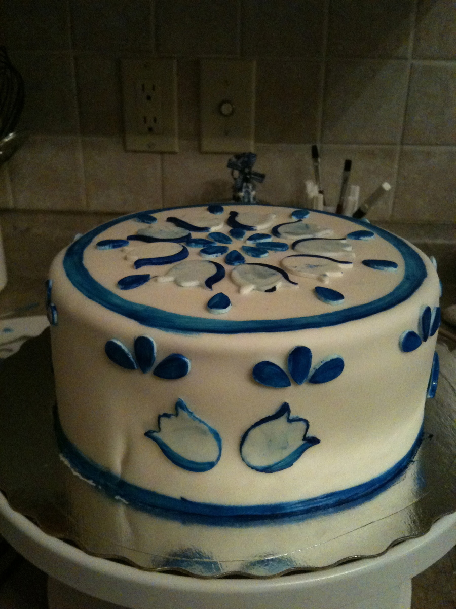 Delft Blue - CakeCentral.com