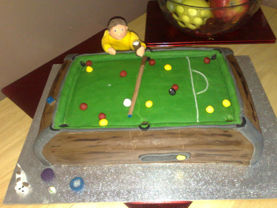 Pool Table - CakeCentral.com